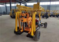 China Small Size Flexible ST-100 Water Well Drilling Rig For Construction Foundation for sale