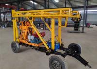 China Small Size Flexible ST-100 Water Well Drilling Rig For Construction Foundation for sale