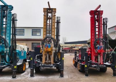 China Pneumatic Deep Well Drilling Rig Hundred Meters With Diesel Engine Large Capacity for sale