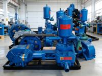 China Single Cylinder Horizontal Reciprocating Piston BW 160 Mud Pump Equipment For Drilling Rig for sale
