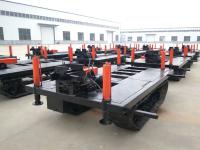 China Hydraulic Crawler Drilling Rig Walking Chassis Transportation 8 Wheels Wider Platform for sale