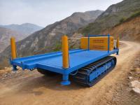 China Customizable Extended Crawler Chassis 0-15 Ton Load Capacity for Complex Terrain Drilling Rigs for sale