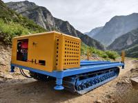 China Customizable Extended Crawler Chassis 0-15 Ton Load Capacity for Complex Terrain Drilling Rigs for sale
