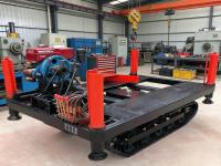 China Lightweight Crawler Chassis with Cylinder Outriggers Rig Platforms for sale