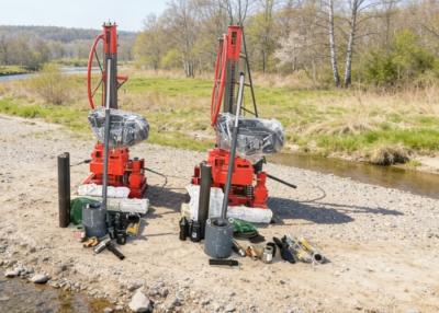 China Shitan ST 50C Portable Core Drilling Rig 80r/min 30-50m Depth ISO Certified for sale