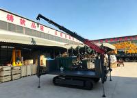 China All-Terrain Crawler Carrier Chassis with Hydraulic Lifting Boom & Stabilizer Legs for sale