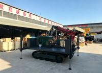 China All-Terrain Crawler Carrier Chassis with Hydraulic Lifting Boom & Stabilizer Legs for sale