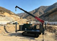 China Drilling Rig Hydraulic Crawler With 2-10 TonsTelescopic Crawler Crane for sale