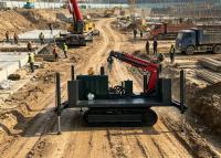 China Drilling Rig Hydraulic Crawler With 2-10 TonsTelescopic Crawler Crane for sale