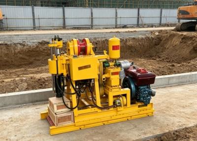 China 22 HP Diesel Engined Drilling Rig Ideal for Soil Testing and Foundation Investigation for sale