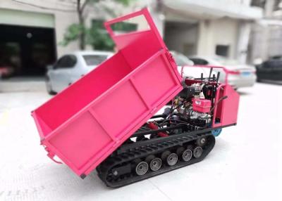 China Self Loading Tracked Mini Dumper 2 Ton Capacity Rubber Track Carrier ST-2 for sale