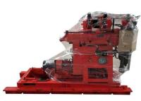 China Electric Soil Test Drilling Machine 180m Depth Trailer Mounted Water Well Rotary Rig for sale