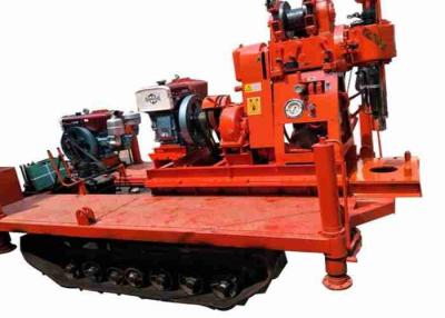 China 150m Depth Soil Core Test Drilling Machine 219mm Bore Well Rig for sale