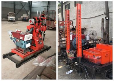 China Light Weight Soil Test Drilling Machine 560m Depth Hydraulic Feed for Geological Investigation for sale