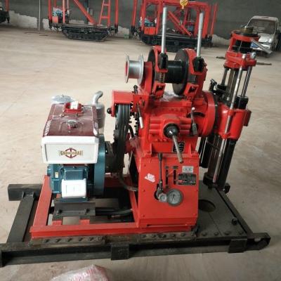 China XY Series Borehole Drill Rig Machine 200m Depth 300mm Open Hole for Soil Test Mineral Prospecting for sale