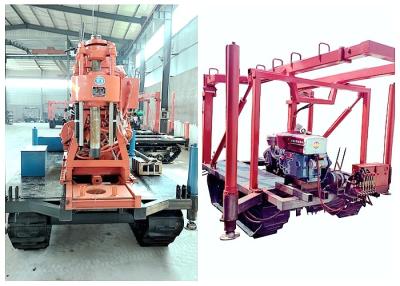 China Hydraulic Core Drilling Rig 100-200m Depth for Mineral Borehole Exploration for sale