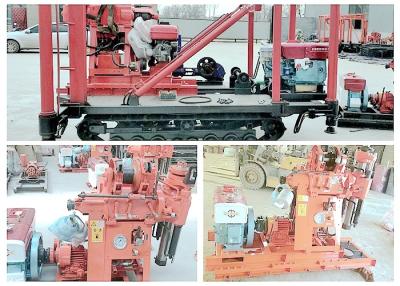 China Rotary Crawler Mounted Drill Rig 200m Depth for Geotechnical Sampling Exploration for sale