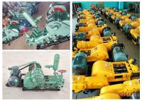 China BW160 Diesel Engine Cement Grout Mud Pump Electric Power Low Pressure for sale