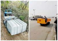 China Hydraulic Self-loading Crawler Mini Dumper 1 Ton Track Transporter for Mining for sale
