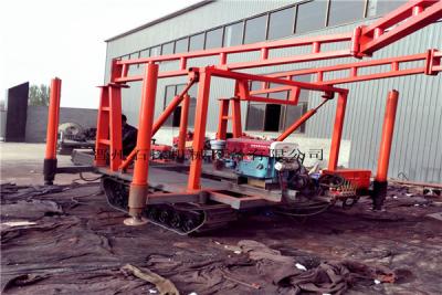 China Hole Crawler Pneumatic Water Well Drill Rig / DTH Hard Rock Geology Drill Machine for sale