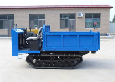 China 2 Ton Mini Tracked Dumper Truck Agricultural Transport Vehicle 186 Diesel Engine Hydraulic Dump for sale