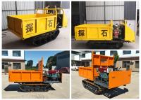 China Self Loading Track Transporter Mini Dumper Rubber Track Carriers 1.5 Ton Capacity for sale