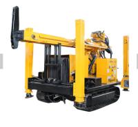China Crawler Hydraulic Pneumatic Water Well Drilling Rig Underground Stable Performance for sale