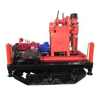 China GK200 Hydraulic 200m Portable Water Well Drilling Rig with 22HP Diesel Engine for sale
