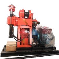 China 200m Depth Core Drill Rig with 16.2kW Diesel Engine for Water Well & Geological Exploration for sale