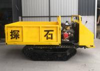 China Self Loading 1.5 Ton Automatic Rubber Tracks Transporter Dumper For Transport for sale