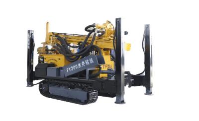 China SHITAN ST-200 Crawler Water Well Drilling Rig 200m Depth 2100Nm Torque for sale