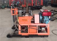 China 14.7KW 300m Depth 42mm Rod Core Drill Rig for sale