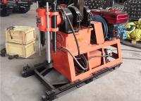 China 14.7KW 300m Depth 42mm Rod Core Drill Rig for sale