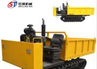 China 4 Ton Hydraulic Crawler Dumper with 4000kg Load Capacity and 30° Grade Ability for Farm and Industrial Transport for sale