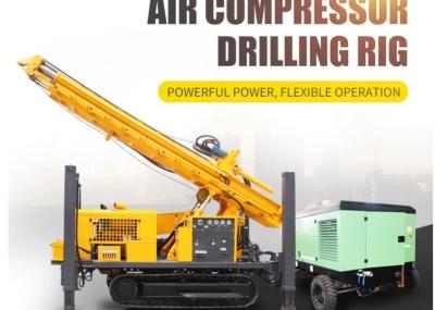 China high leg pneumatic 3.5Mpa hydraulic crawler drilling machine for sale