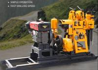 China 15KW Portable Diesel Borehole Water Well Drilling Rig 150m Depth 600kg for sale
