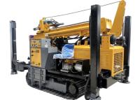 China Rotary Crawler Truck Mounted Water Well Drilling Rig 260m Depth 85kW Engine for sale