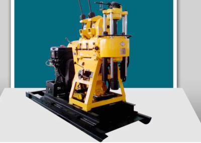 China Portable Small Geological Borehole Drilling Machine Diesel Powered for sale