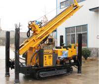 China Crawler Type Water Well 400 Meter Pneumatic Drilling Rig for sale