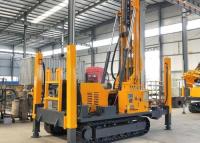 China Truck Mounted Water Well Drilling Rig 350m Depth 92KW Pneumatic Top Drive for sale