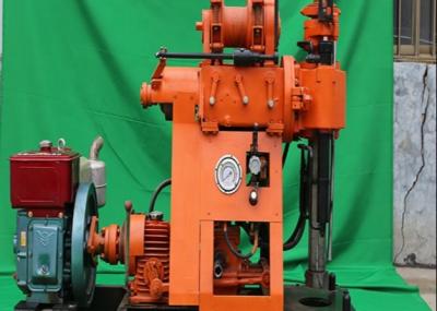 China 15kw Portable Diesel Borehole Water Well Drilling Rig 150m Depth XY-1A for sale