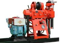 China 15kw Portable Diesel Borehole Water Well Drilling Rig 150m Depth XY-1A for sale