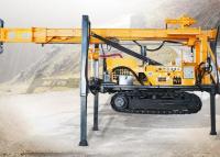 China Crawler Type 350m Depth Water Well Drilling Rig Full Hydraulic Pneumatic 92KW for sale
