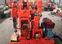 China Portable Small Hydraulic Borewell Drilling Machine 200 meters Depth for sale
