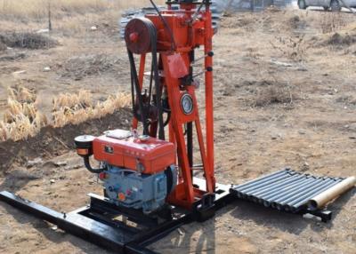 China Crawler Mounted ST 50 Meters Depth Hydraulic Core Drilling Rig 5.7 KW for sale