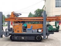 China Crawler Mounted Water Well Drill Rig 400m Depth Pneumatic Drilling Equipment for sale