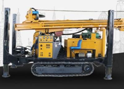 China Water Well Borehole Portable Pneumatic Diesel Crawler Mounted Drill Rig for sale
