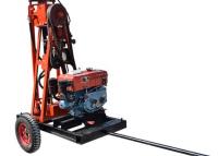 China ST 50 Portable Soil Drilling Machine 50 Meters Depth With Diesel Engine for sale