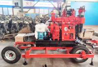 China Crawler Mounted Soil Rock Sample Drilling SPT Test Machine 100m Depth 42mm Drill Pipe for sale