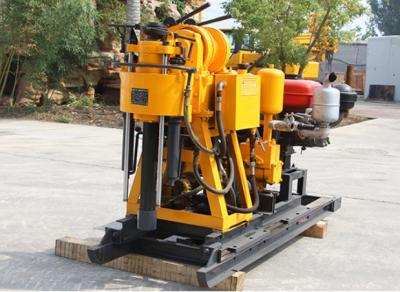 China Vehicle Mounted Mine Core Positive Rotary 15kw Core Drill Rig Machine for sale